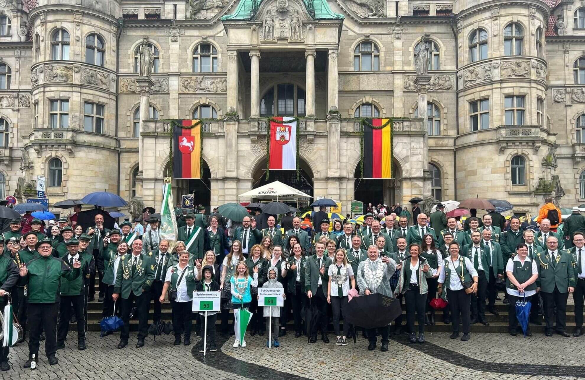 SV Rehden mit zwei Reisebussen zum größten Schützenfest der Welt nach Hannover ...